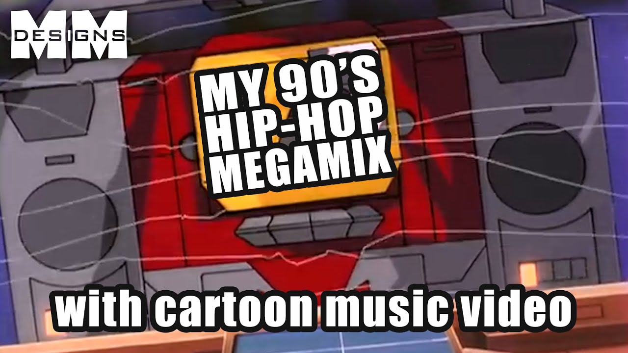 My 90's Hip Hop Megamix (with a cartoon music video) - From my days as ...