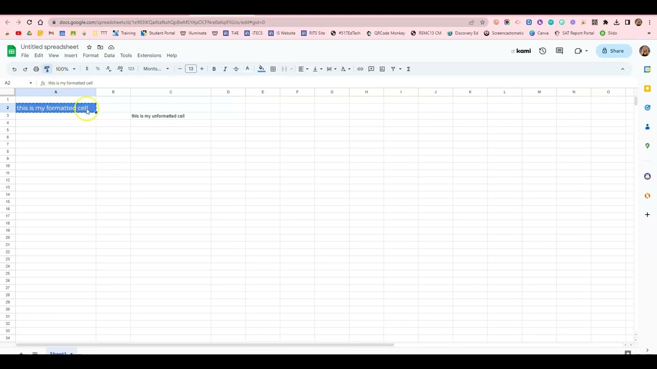 Tech Tip Tuesday Format Painter In Google Sheets YouTube Tech Tip Tuesday Format Painter In Google Sheets YouTube