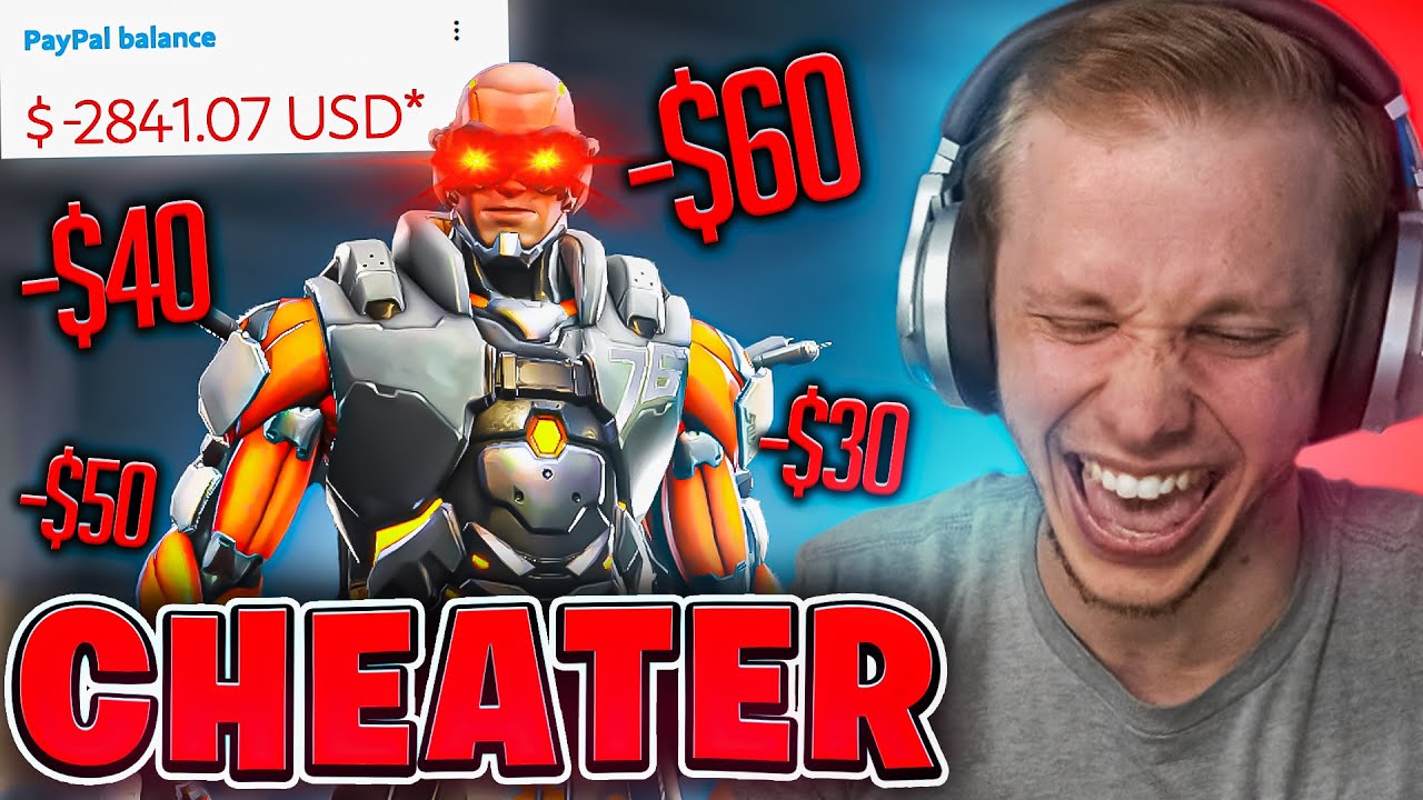 I Spectated a Cheater That Went BROKE Buying SKINS in Overwatch 2 ...