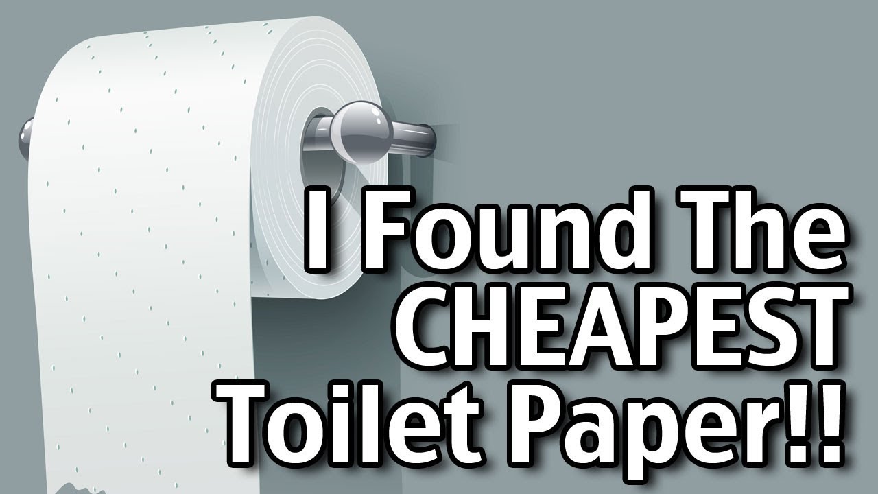 I Found The CHEAPEST Toilet Paper YouTube i-found-the-cheapest-toilet-paper-youtube