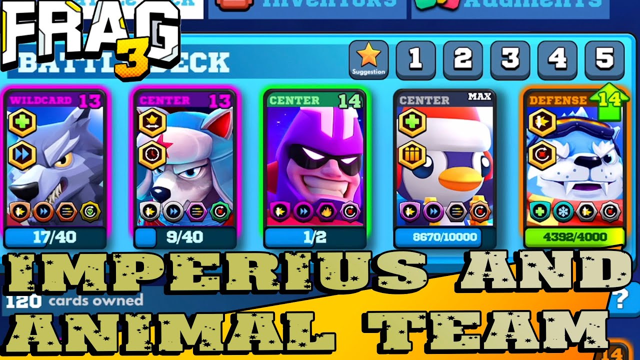 FRAG Pro Shooter - imperius and ANIMAL team💫🔥Gameplay Walkthrough🔥(iOS ...
