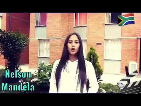 Nelson Mándela por Valentina Roa - YouTube