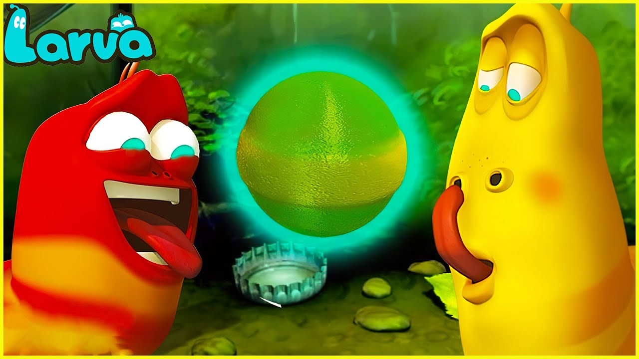 Larva Lemon || TRAP OF YELLOW AND RED 🍕 60min | Cartoon video for kids ...