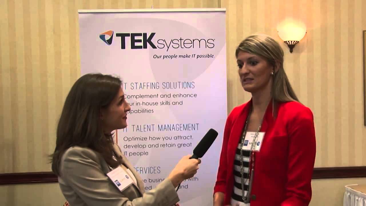 ITEN WIred 2013 Interview: Jessica Skower of Teksystems - YouTube