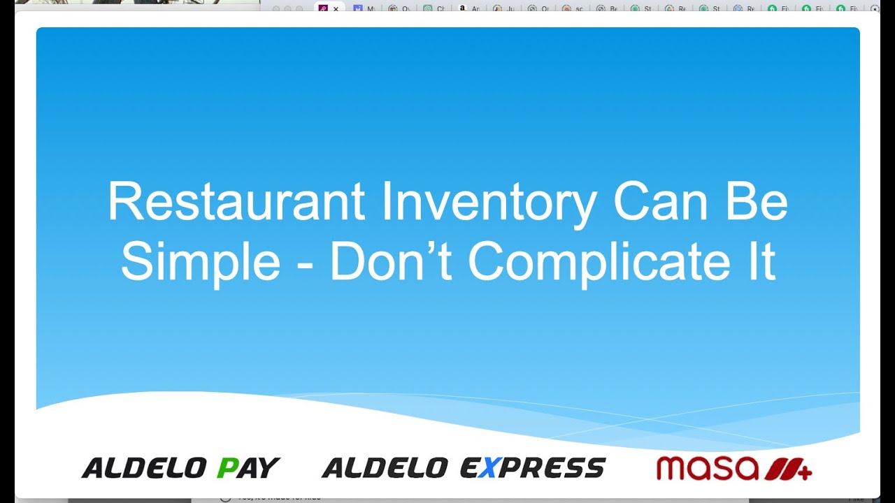 Aldelo Express Keeping Inventory Simple - YouTube