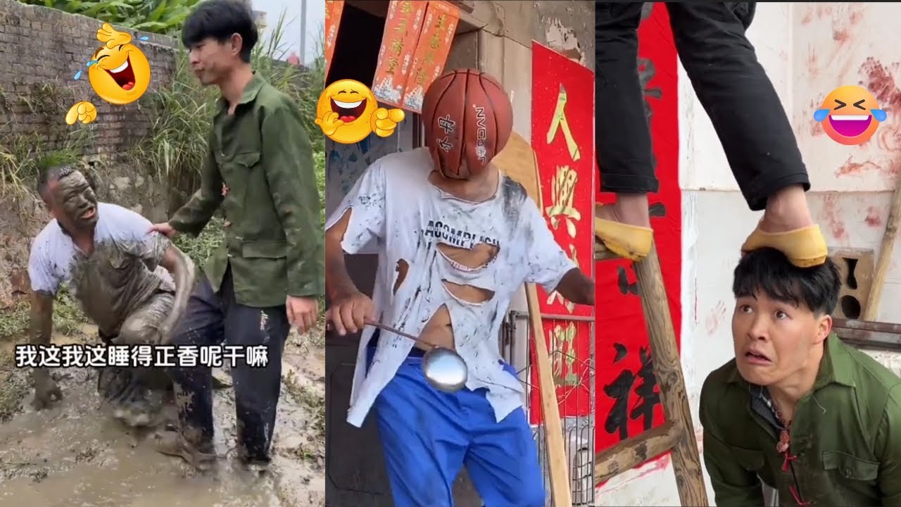 New Chinese Funny Comedy Video😂🤣 #28 | Try Not To Laugh😁 | China Funny ...