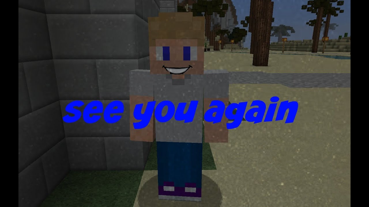 Minecraft-See you again-Music video - YouTube