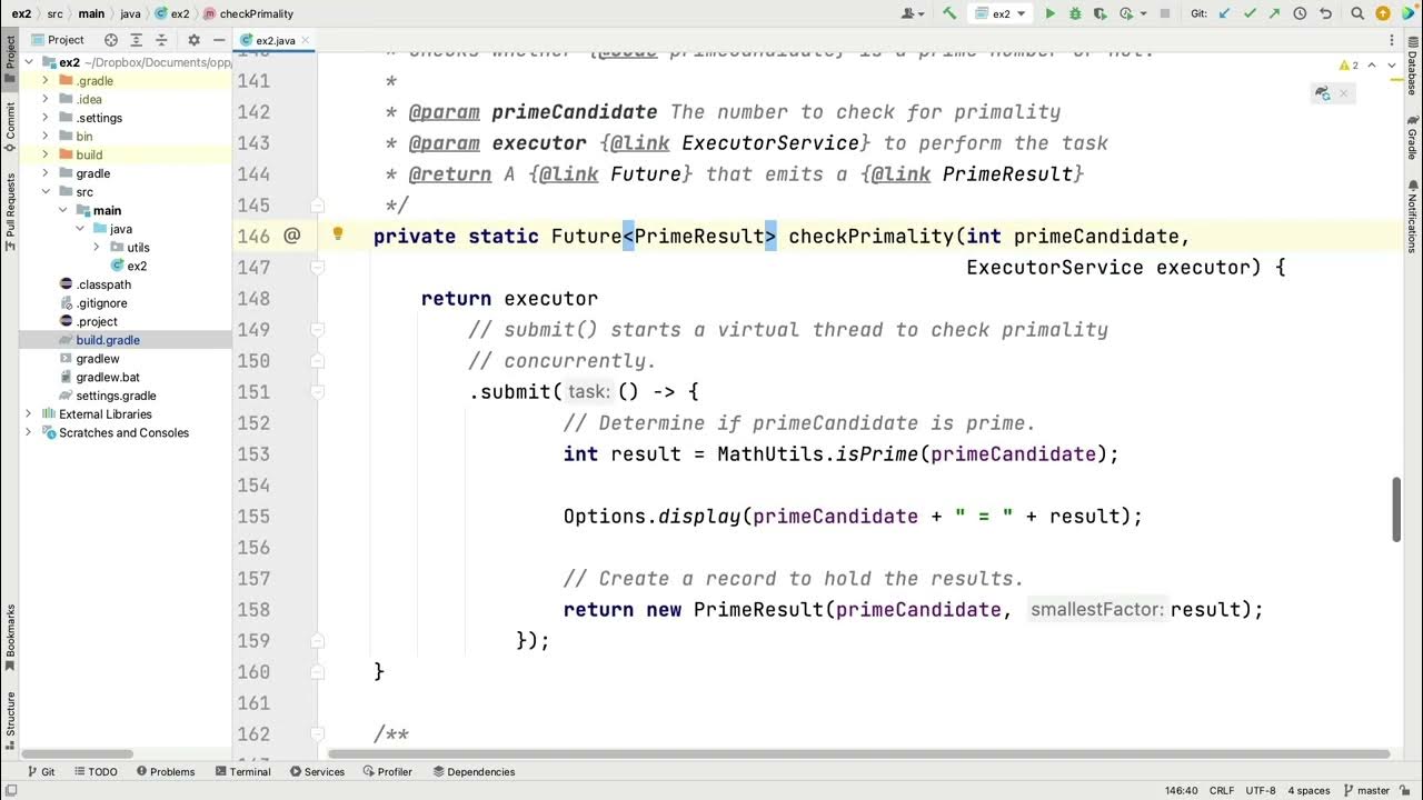 Applying Java Structured Concurrency: Case Study ex2 - YouTube