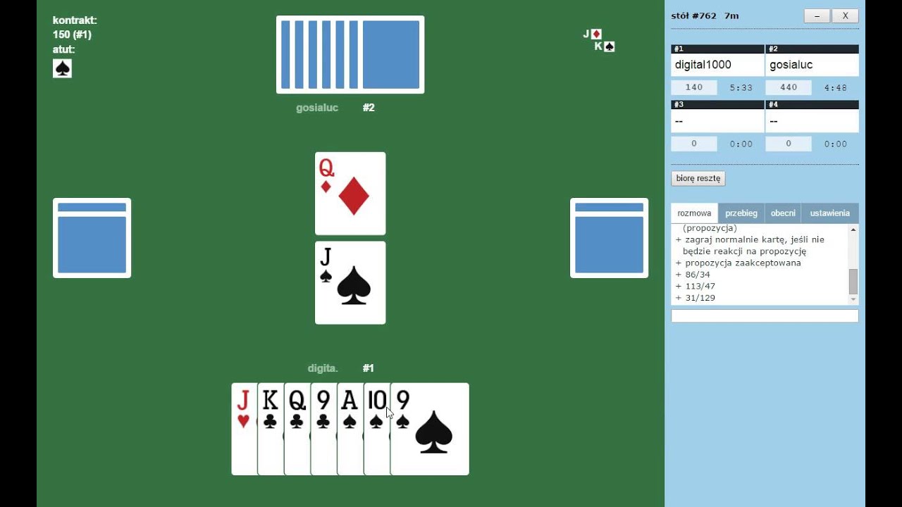Tysiąc Kurnik Gra #49 - "gosialuc" - YouTube