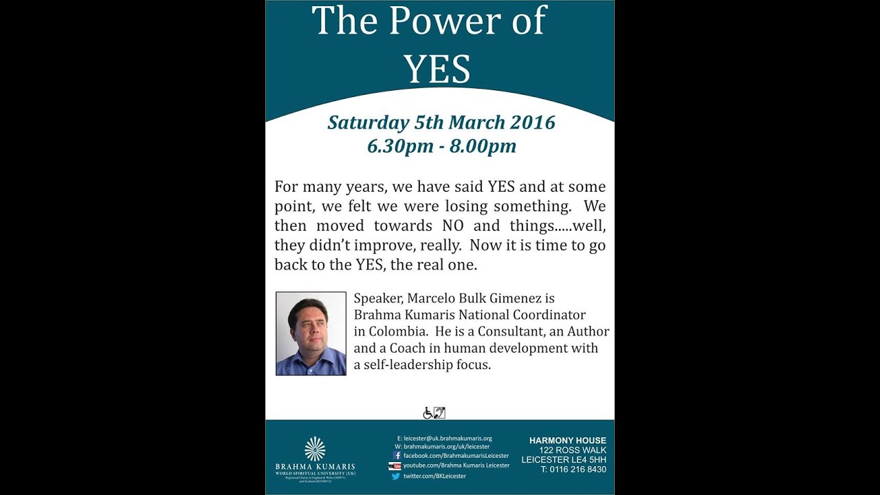 THE POWER OF YES - YouTube