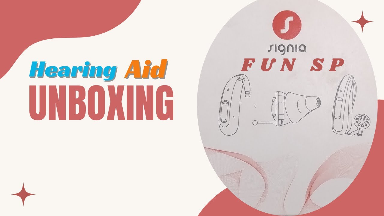 Signia FUN SP Hearing Aid Unboxing - YouTube