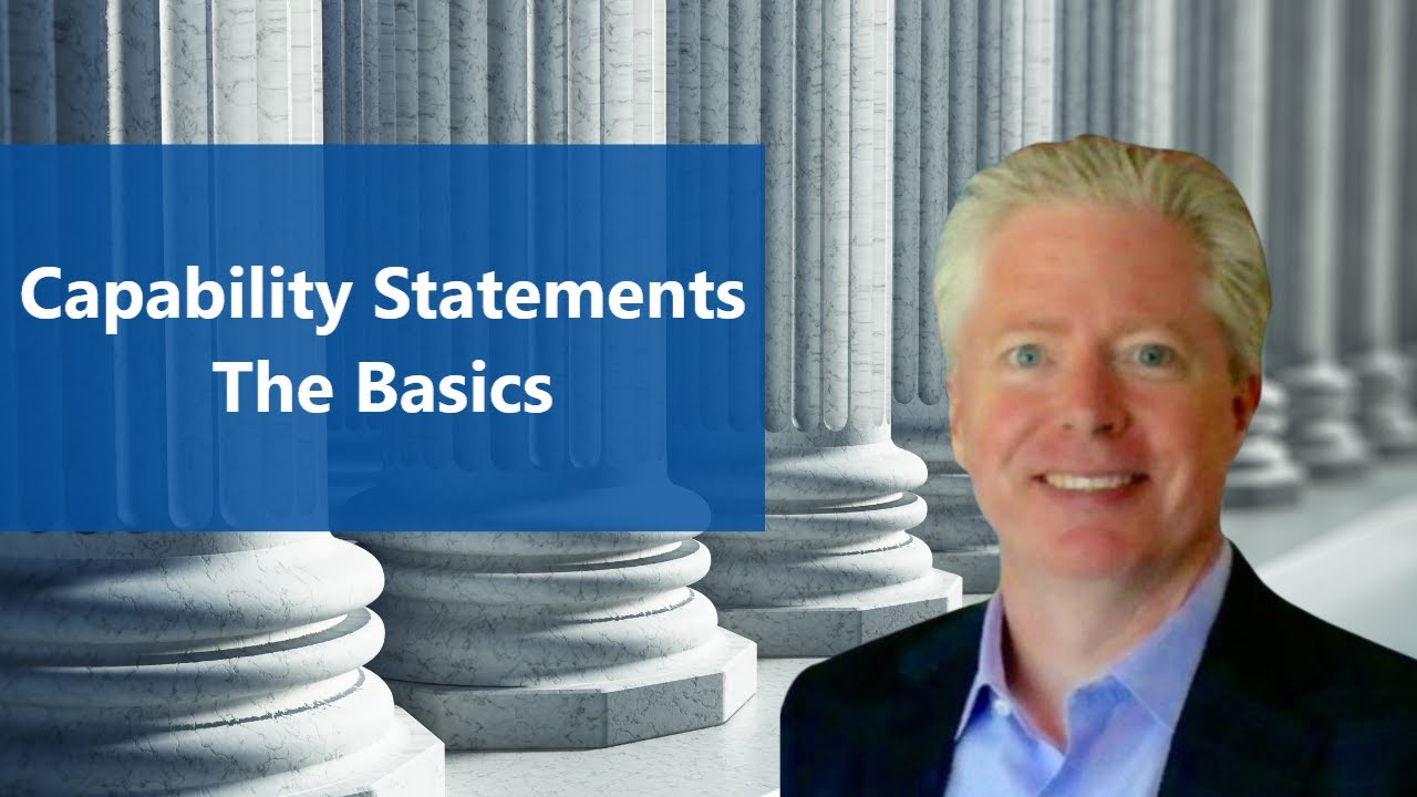 (live) Capability Statements | What They Should Look Like and How to ...