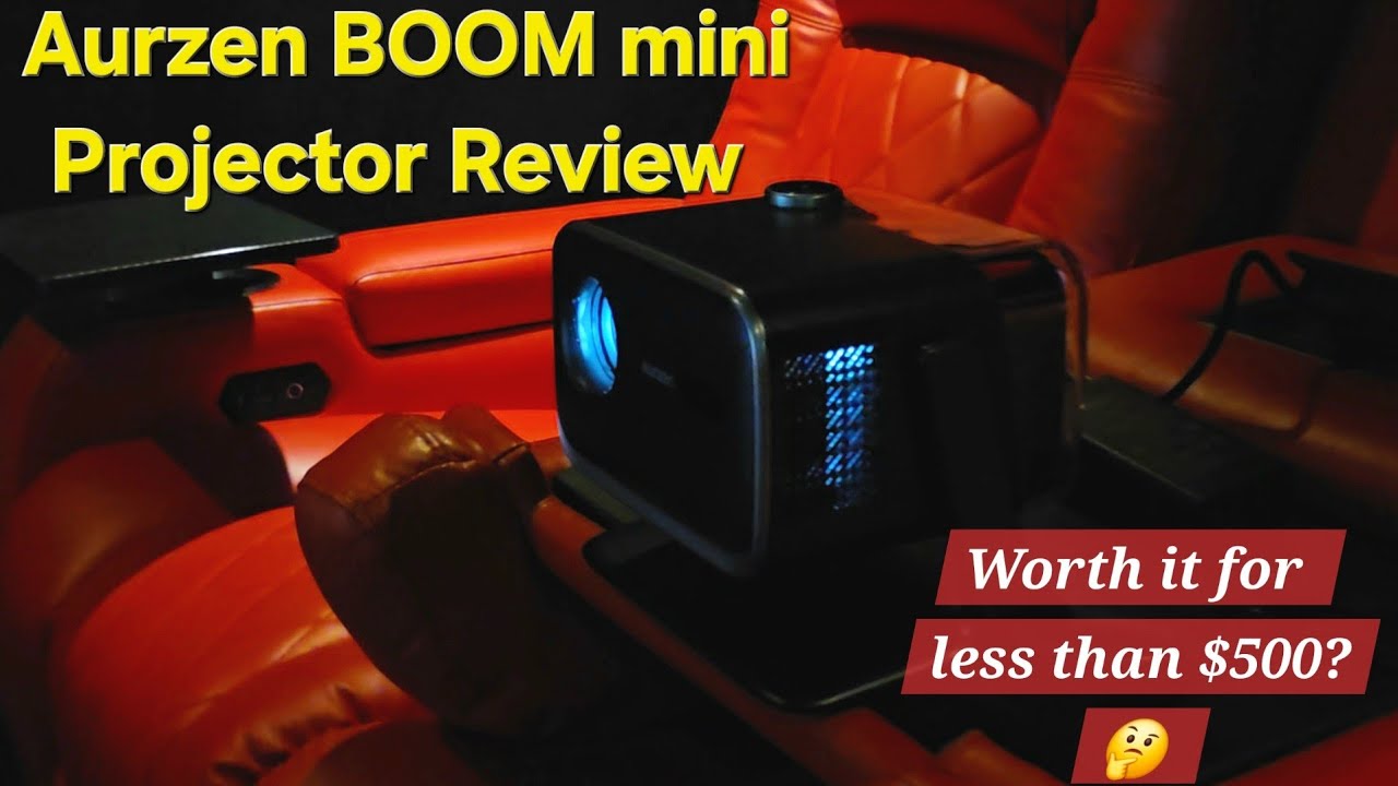 Aurzen BOOM mini Projector Review - Is this a powerhouse worth it for ...