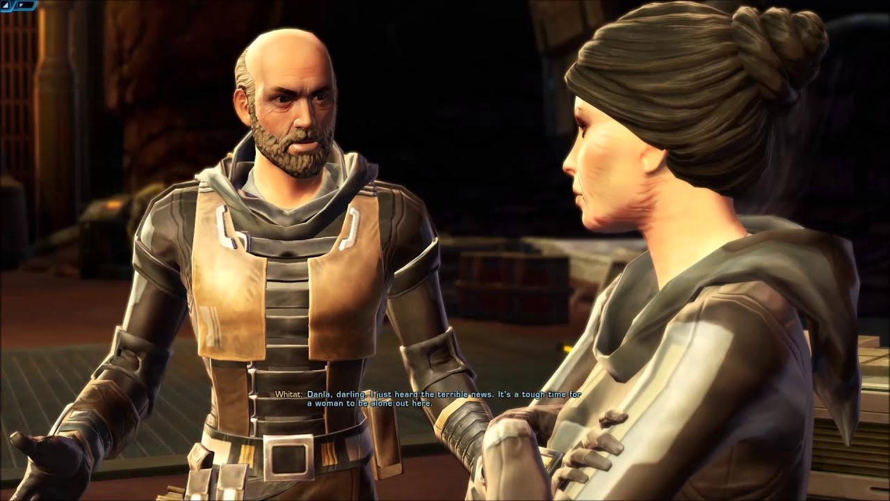 SWTOR - female Smuggler part 17 Talking to Corso part 3 - YouTube