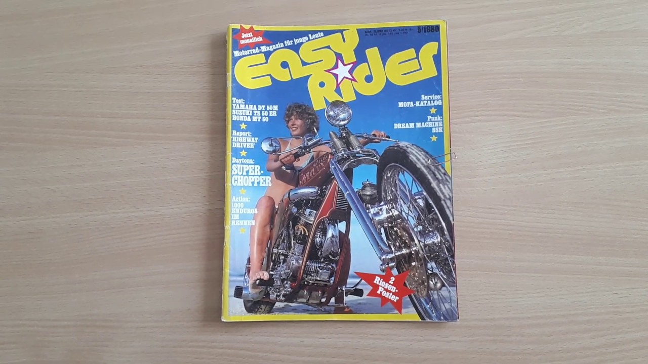 Easy Rider Ausgabe Mai 1980 - YouTube