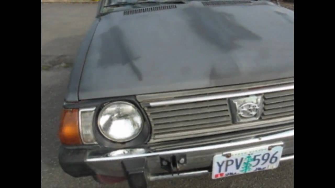 subaru gl 1981 4x4 4speed.wmv - YouTube