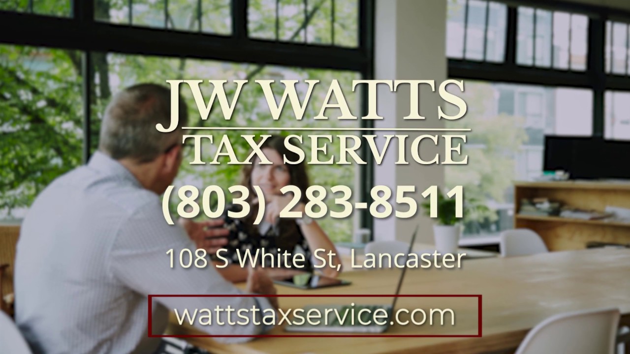 JW Watts Tax Service - YouTube
