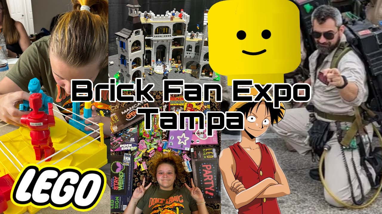 Brick Fan Expo Tampa (part one of Florida trip) - YouTube