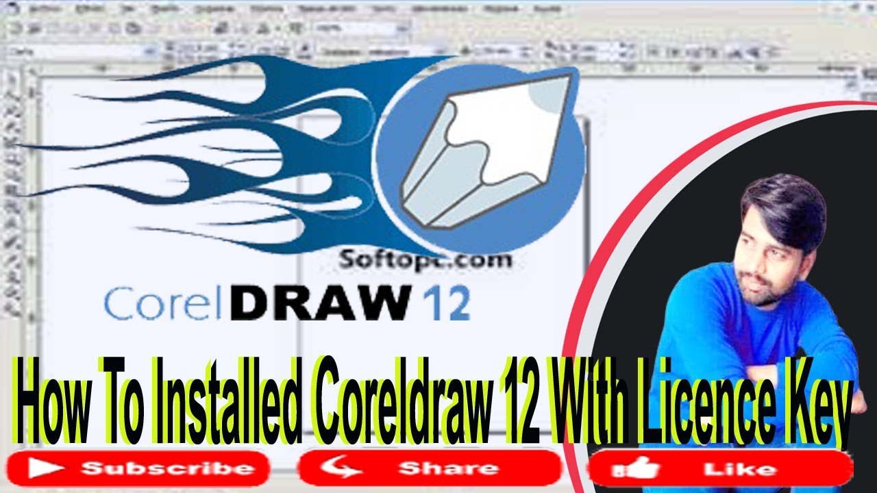 How To Install CorelDraw 12 in Windows 7, 8, 10 - YouTube