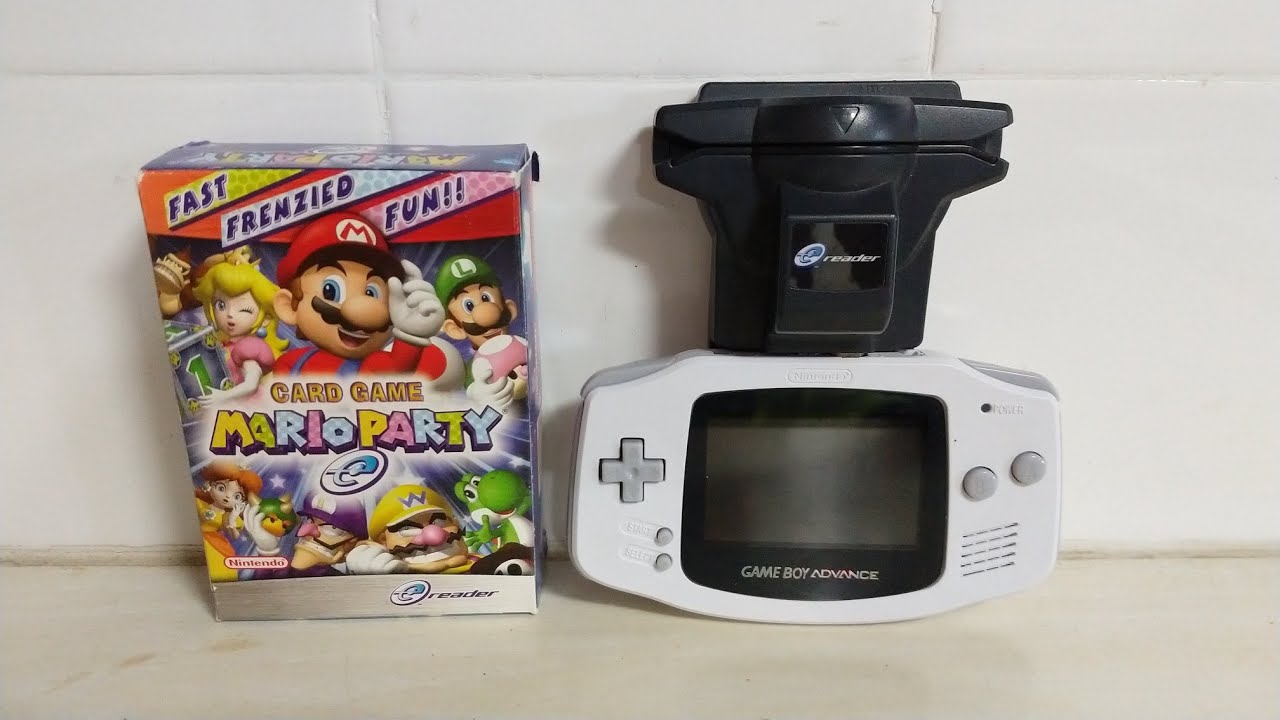 A first look at Mario Party-e for Nintendo e-Reader - YouTube