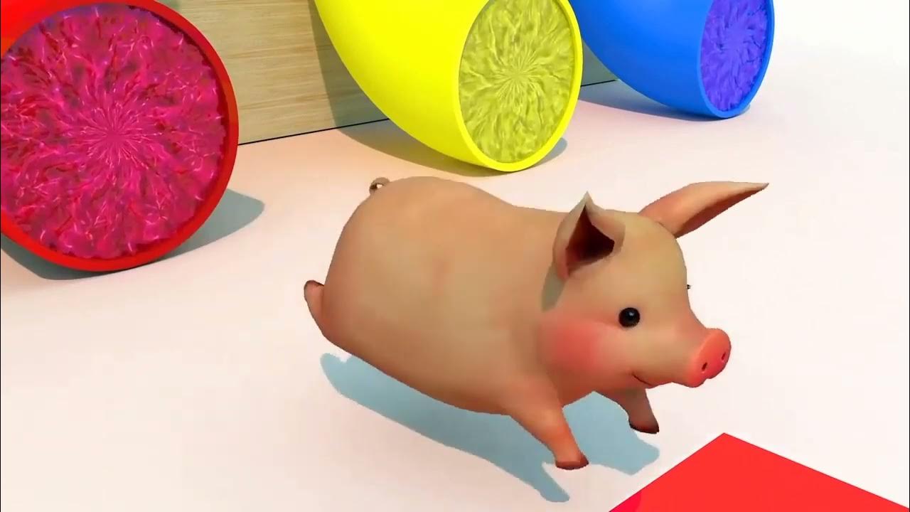 Learn Color With Animals - YouTube