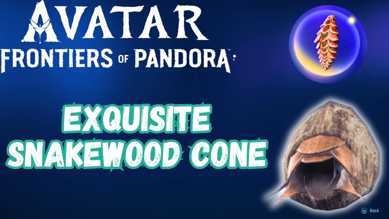 Avatar Frontiers Of Pandora Snakewood Cone Exquisite - YouTube