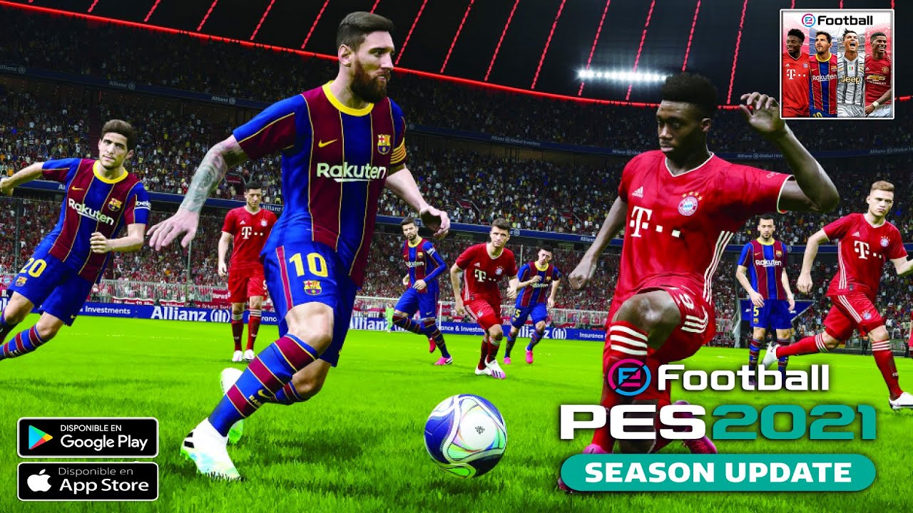 eFootball PES 2021 | Android Gameplay | Apk x Mediafire - YouTube