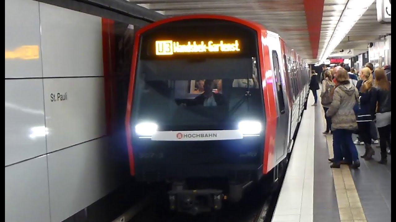 U3 St. Pauli (U-Bahn Hamburg) - YouTube