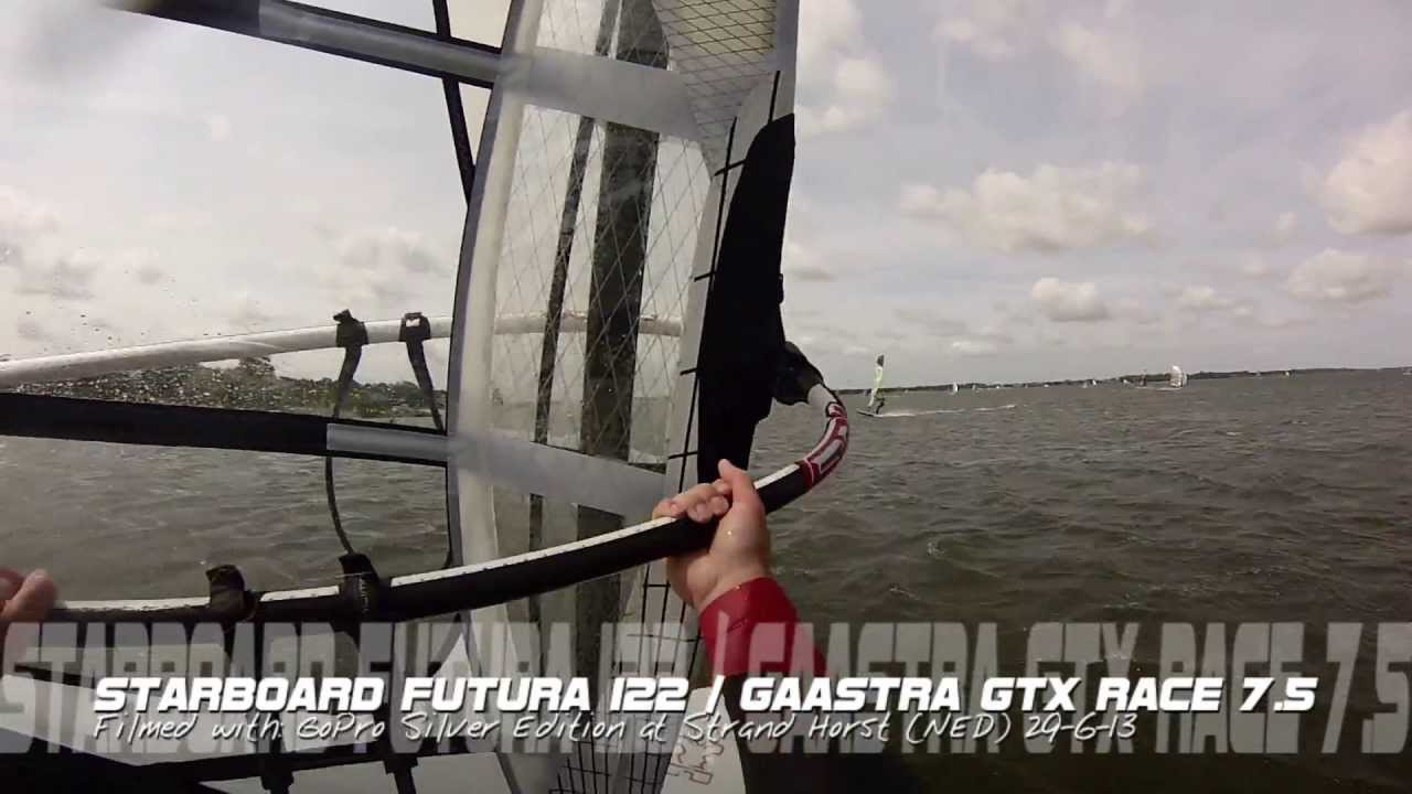 Windsurf Session Strand Horst (NED) Gaastra GTX Race Starboard Futura ...