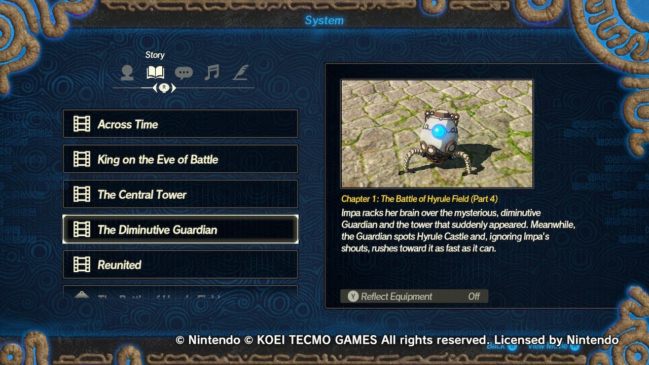 Hyrule Warriors: Age of Calamity Cutscene #4 - The Diminutive Guardian ...