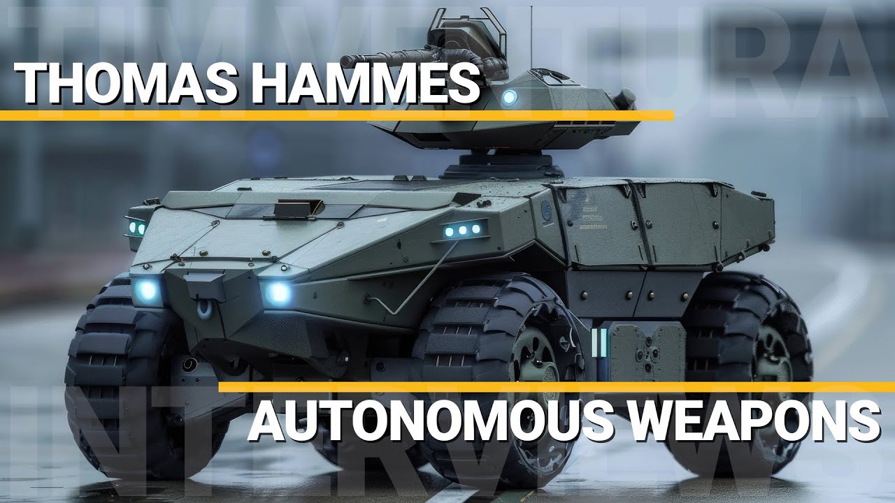Autonomous Weapons on Tomorrow's Battlefield | Thomas Hammes - YouTube