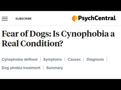 "Is Cynophobia a Real Condition?" Refuting Psych Central's Karin Gepp ...
