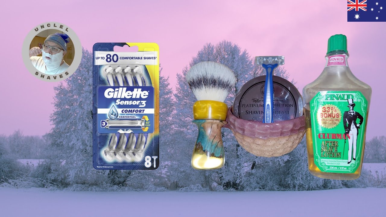 Modern Razors Ep.2 || Gillette Sensor3 Comfort Disposable - YouTube