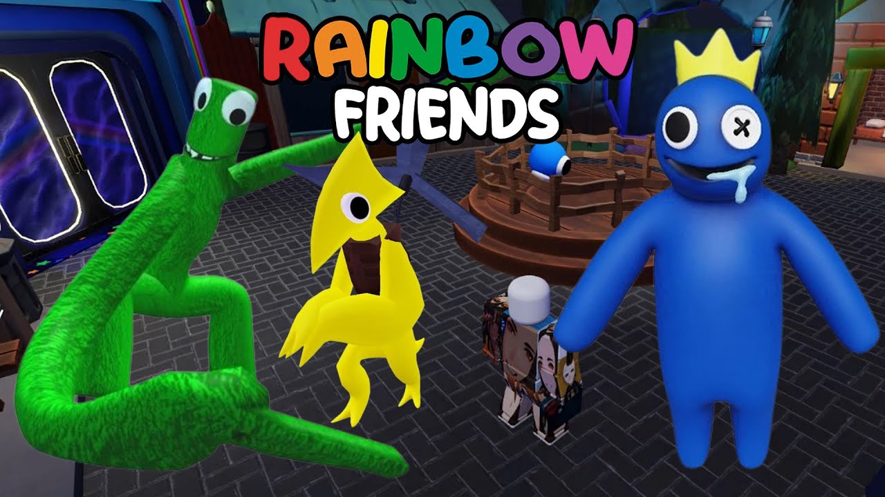 Rainbow Friends Gameplay Roblox - YouTube