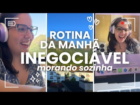 Rotina da manhã inegociável | Vlog fazendo o desafio 75 soft
