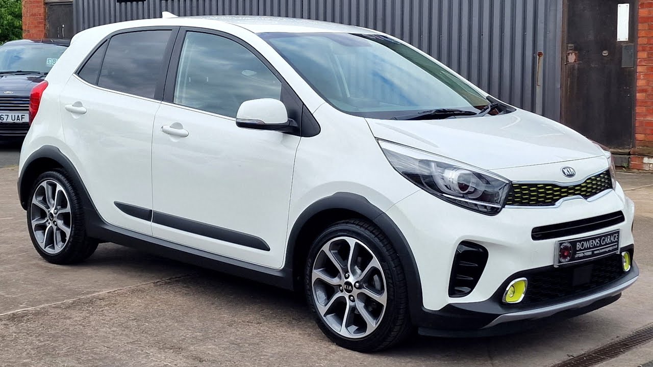 2018 (18) Kia Picanto X-Line 1.25 5Dr in Clear White. 21k Miles.5 Kia ...