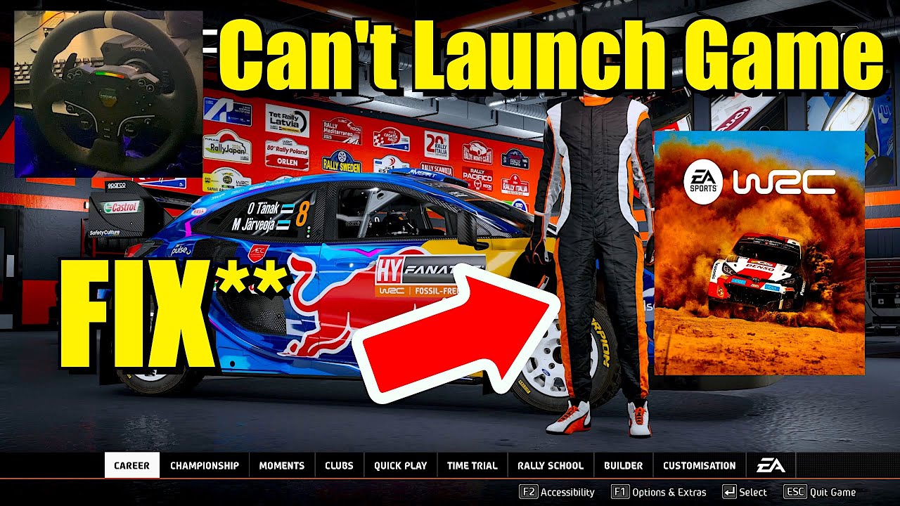 FIX* EA Sports WRC 24 Wont Launch On Steam - How To - YouTube