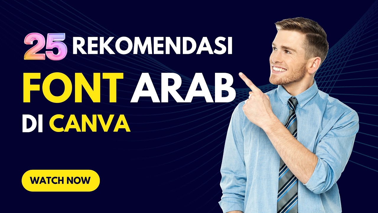 Rekomendasi 25 Font Arab Aesthetic di Canva for Free - YouTube