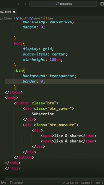 Marquee Button Html Css Html Css Coding Coderboy Coder Viral Coderlifestyle Youtube 8386