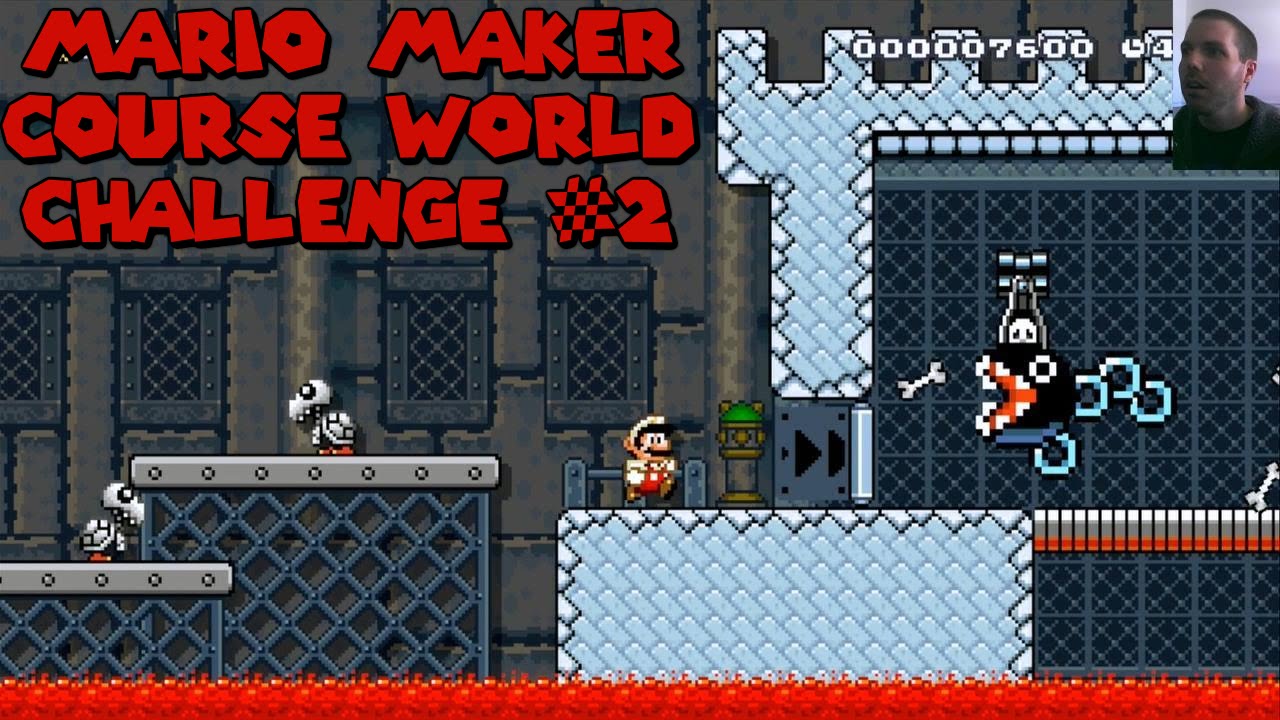Super Mario Maker Course World Challenge #2 - YouTube