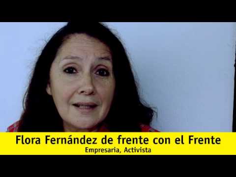 Flora Fernández - Empresarios de frente con el Frente - YouTube