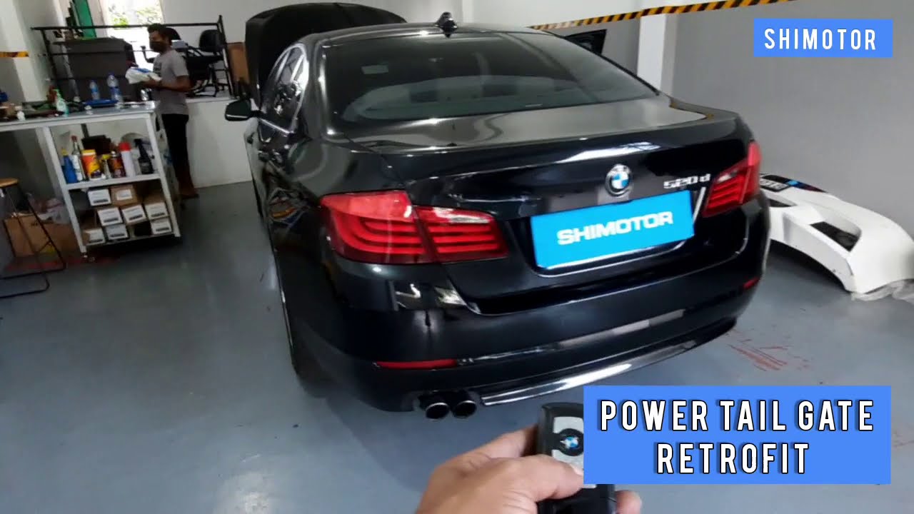 Best BMW F10 Upgrade : Power Boot | Tailgate Retrofit. DYI Video soon ...