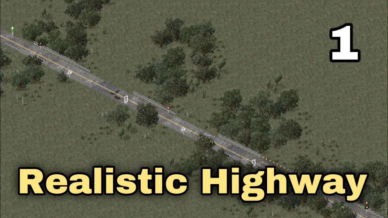 Building a REALISTIC Highway in TheoTown! - YouTube