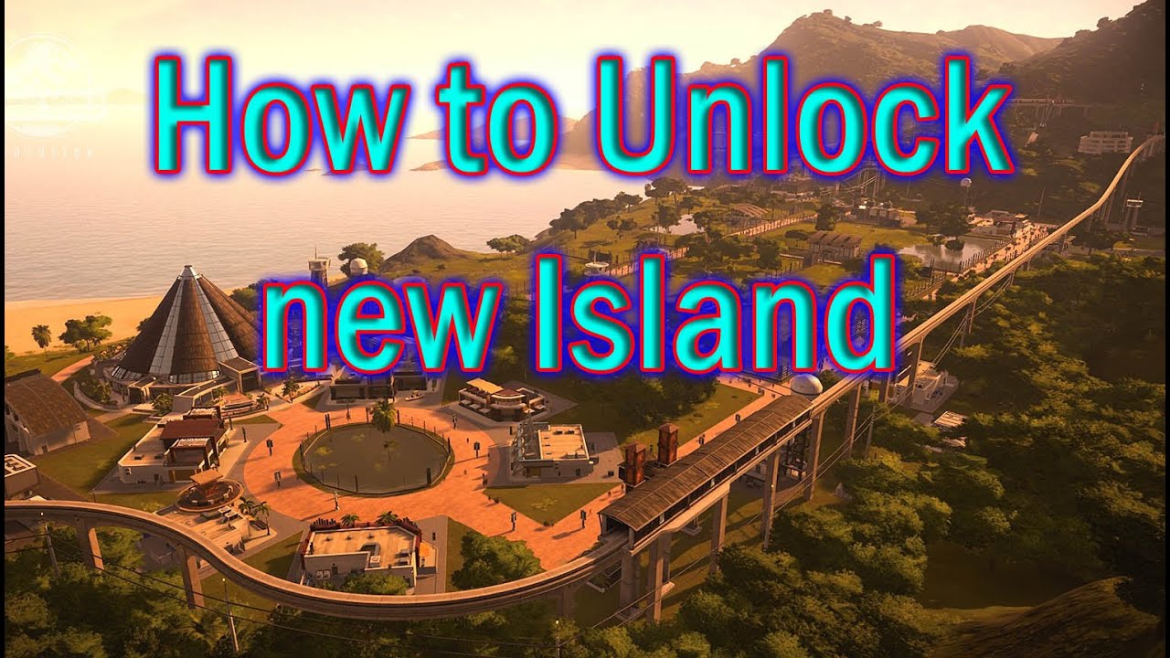 Jurassic World Evolution 2 new | How to Unlock new Island | Mission ...