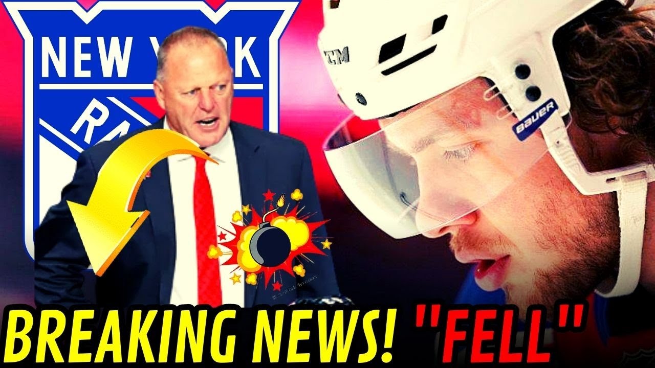 💥 TODAY'S LATEST NEWS FROM THE NEW YORK RANGERS! BREAKING NEWS! “FELL ...