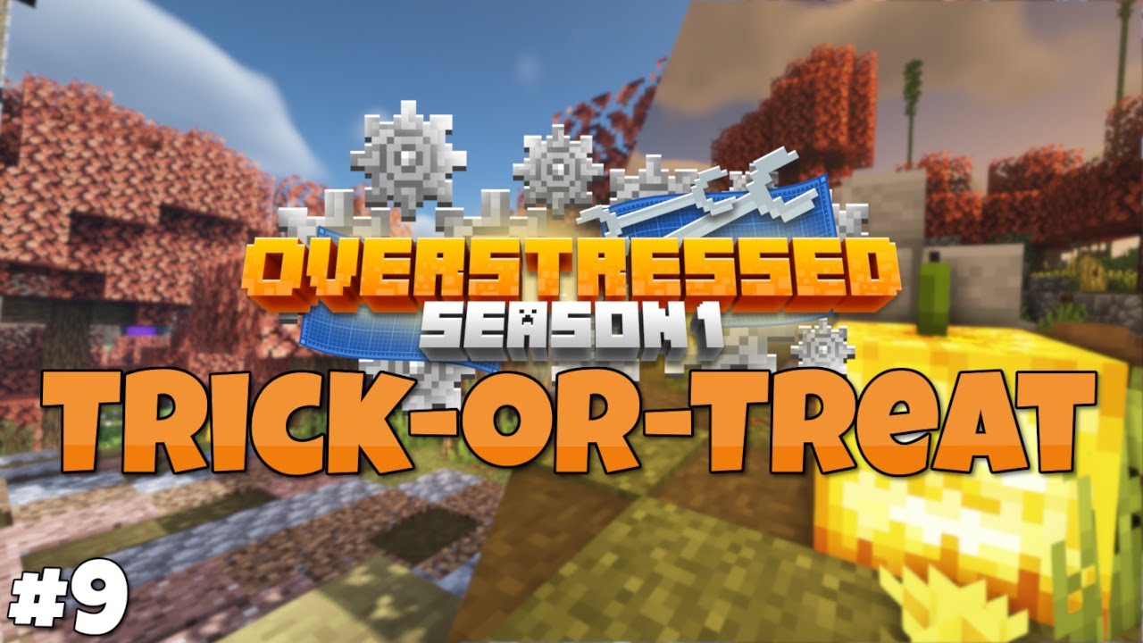 Overstressed SMP "Trick-Or-Treat" Episode 9 (Create Mod SMP) - YouTube