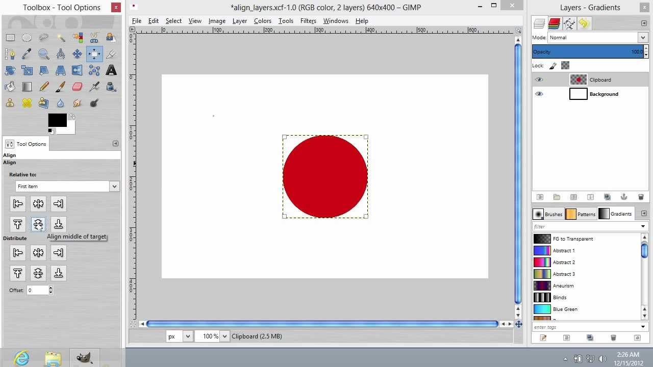 How To Align Layers In GIMP YouTube How To Align Layers In GIMP YouTube