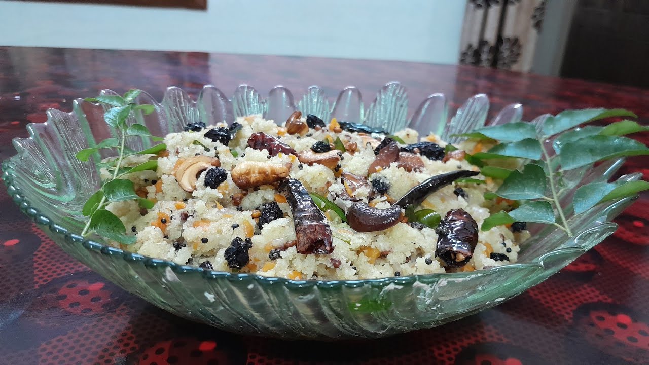 Tasty and healthy rava uppumavu | Easy breakfast| ഉപ്പുമാവ് - YouTube