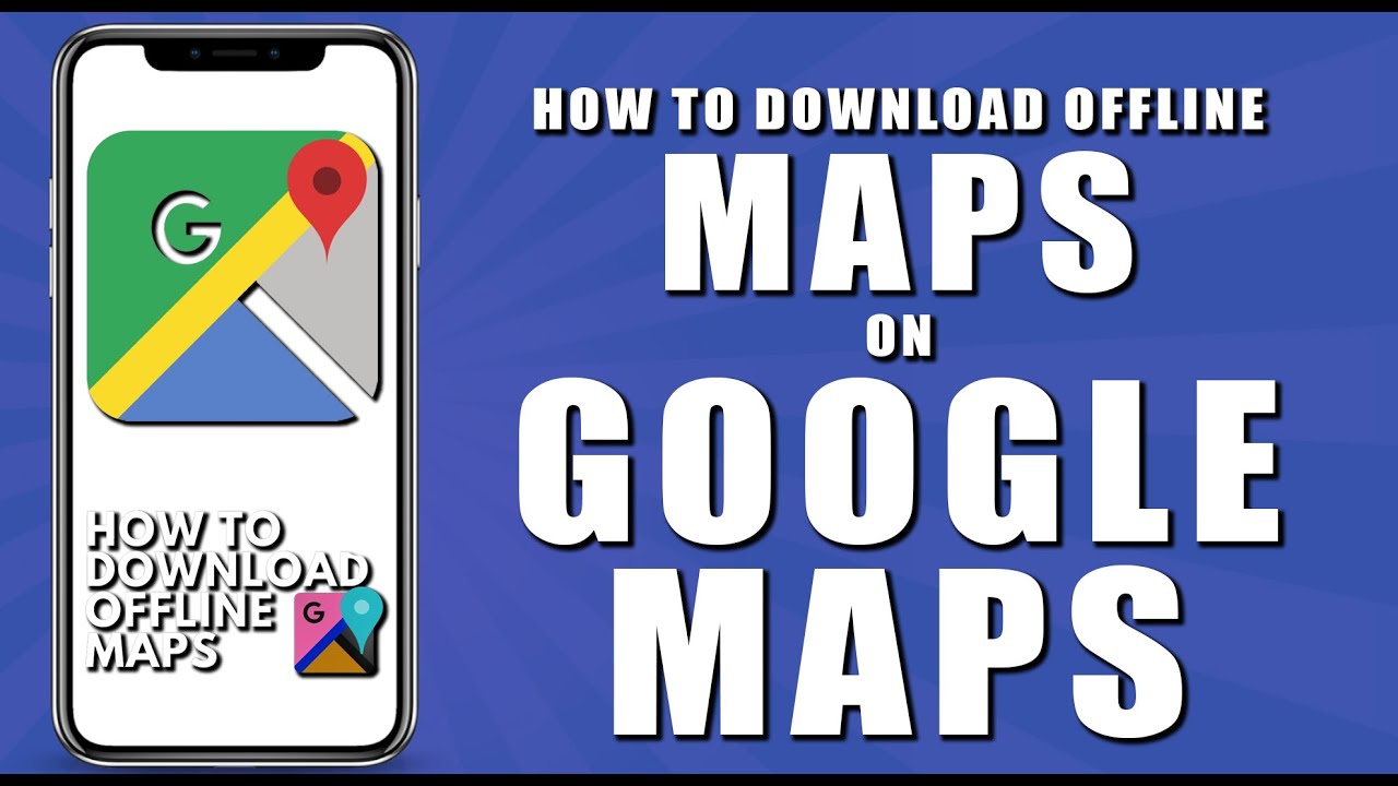 How to download offline maps on google maps (2024) - YouTube