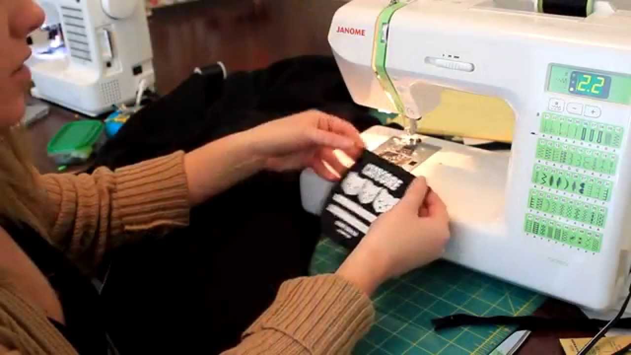 How to Sew on a Patch - YouTube